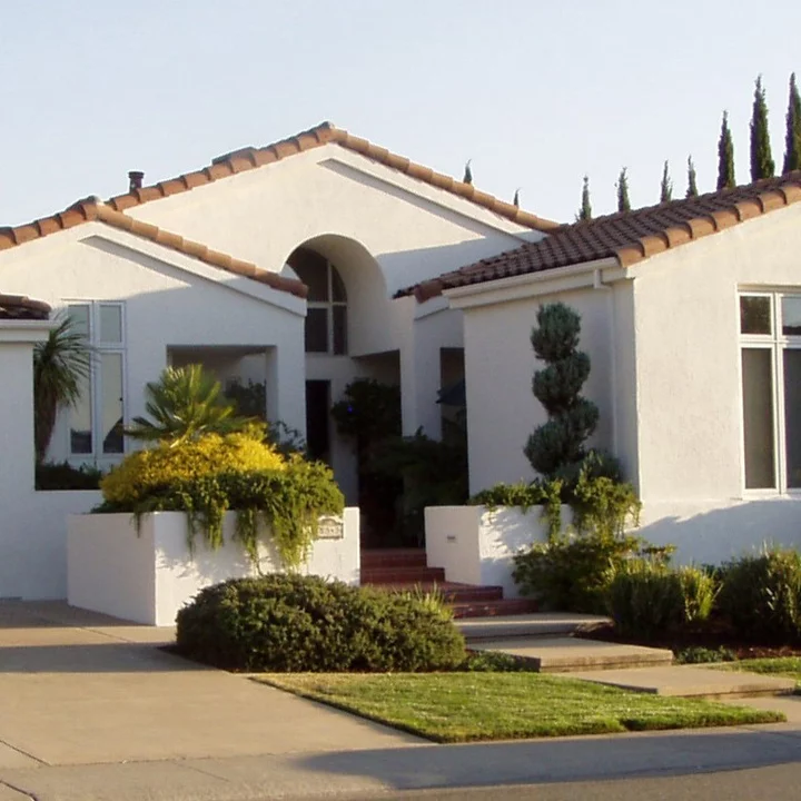 Stucco Finishes for Modern Minimalist Residences